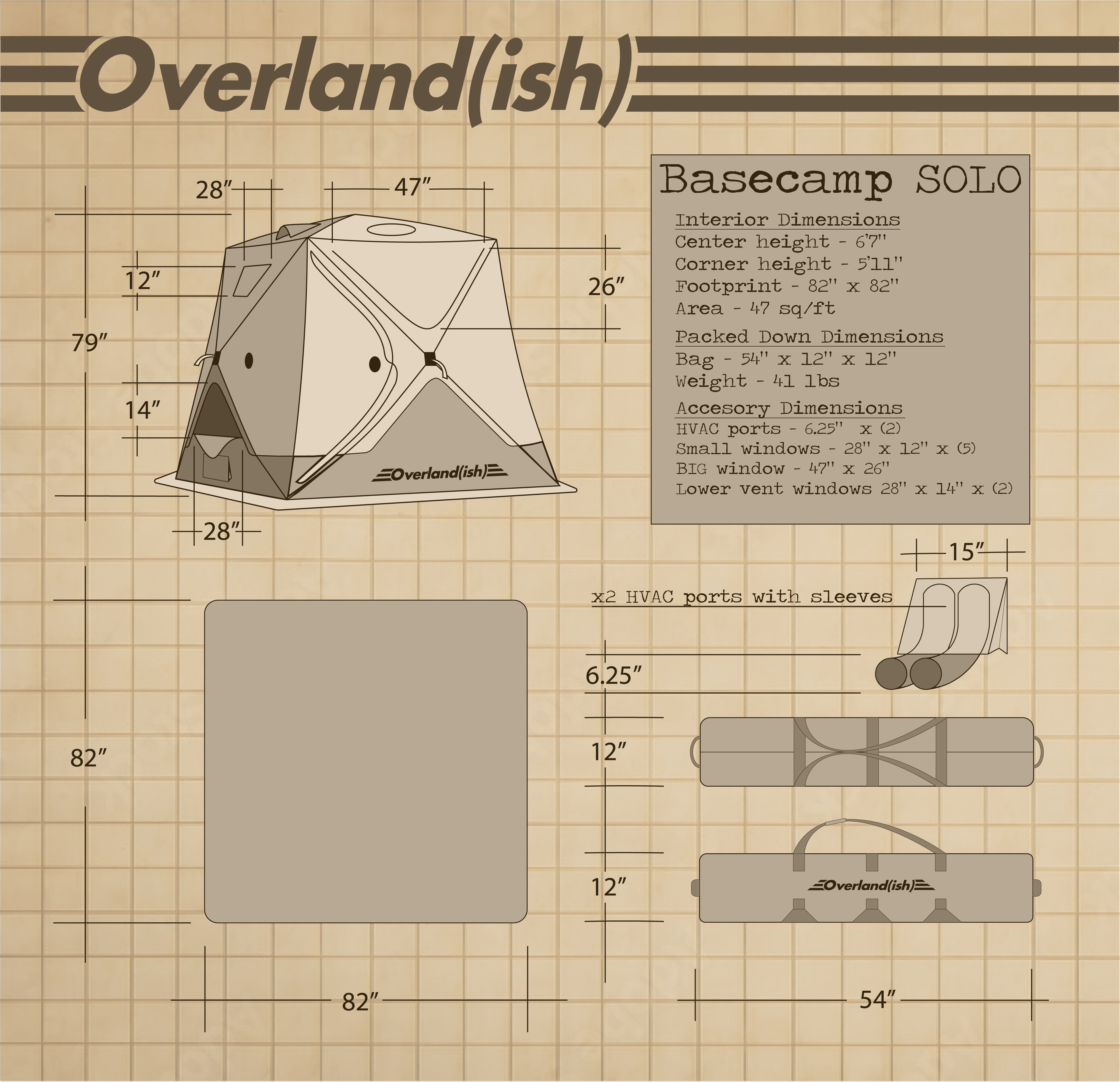 Basecamp SOLO - Overland(ish)
