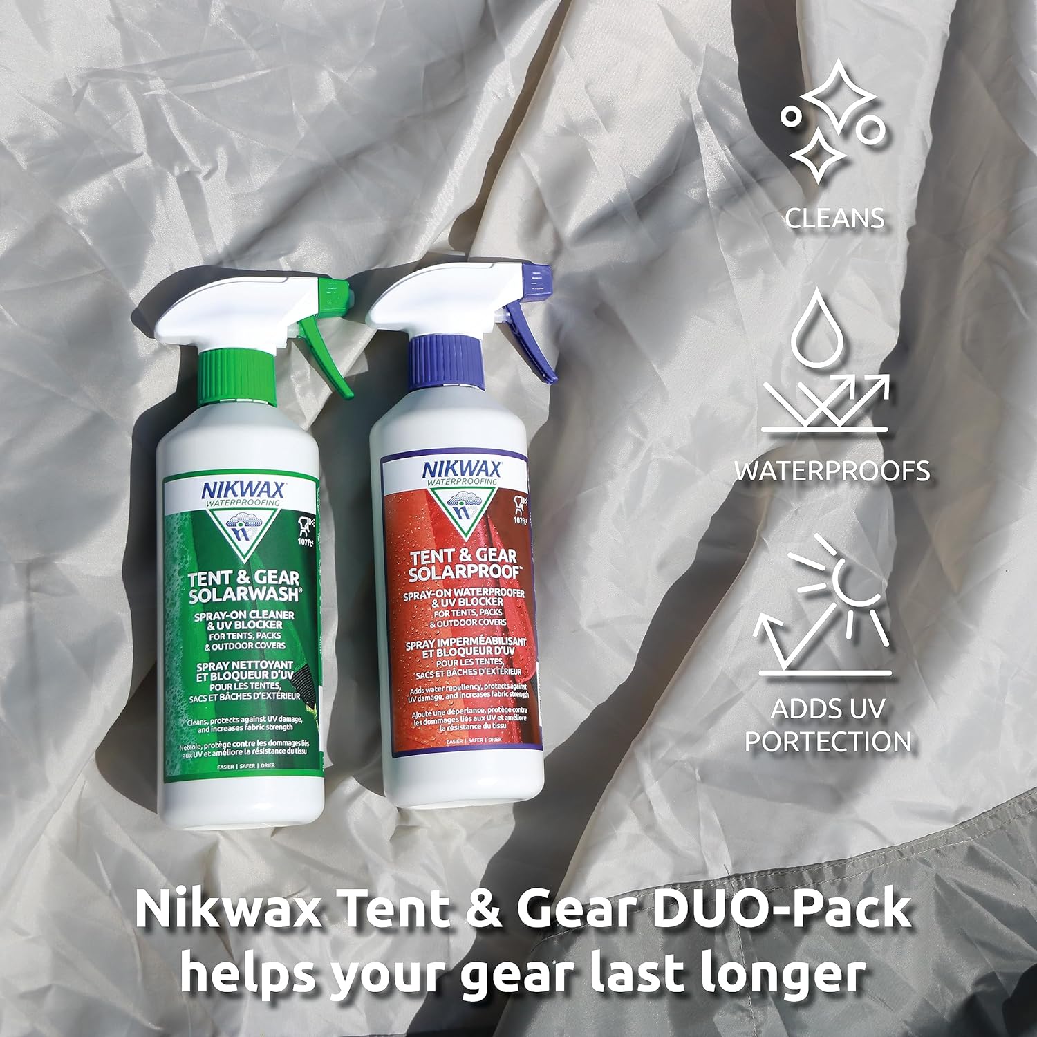 NikWax 2 part Hydrophobic Solution - Overland(ish)